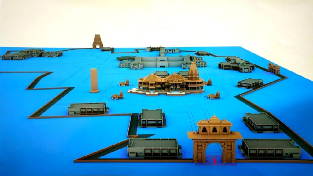 Architect Chandrakant designs grand Ram Mandir Ayodhya Model
