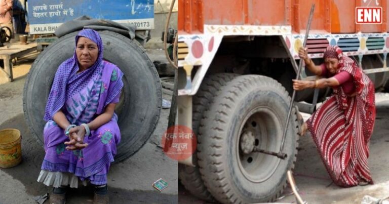 Struggle Story of Shanti Devi who is India's First Female Truck Mechanic