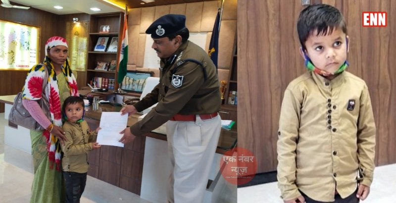 5 year old Gajendra became Police Constable in Madhya Pradesh