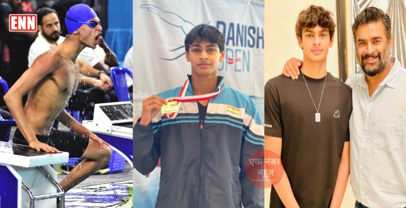 R Madhavan Son Vedaant Madhavan is real hero of India